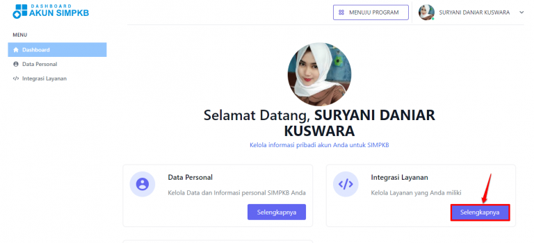 Panduan Integrasi SIMPKB dan Akun Belajar.id